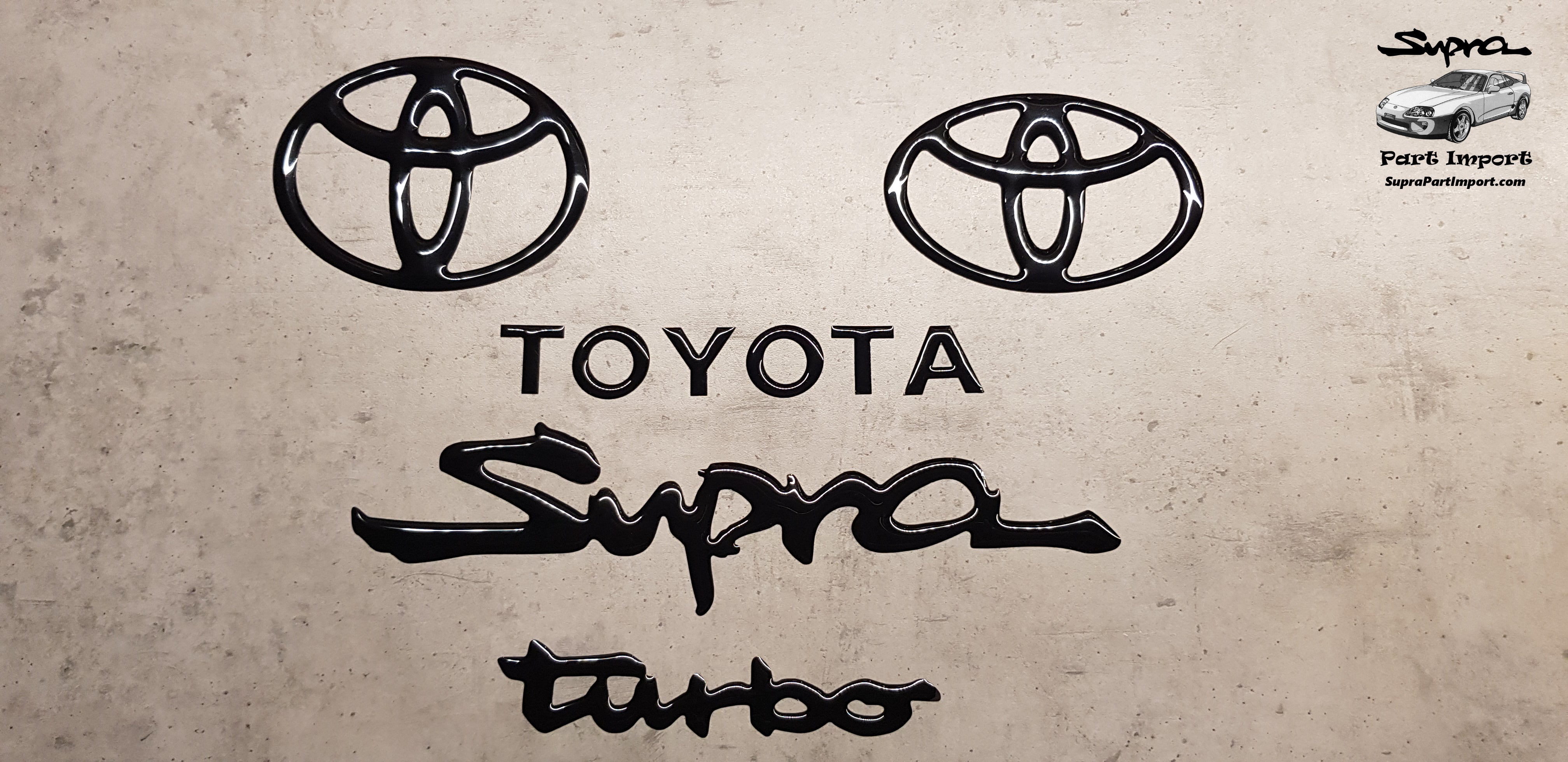 JZA80/MKIV/MK4 Toyota Supra Emblems – Supra Part Import