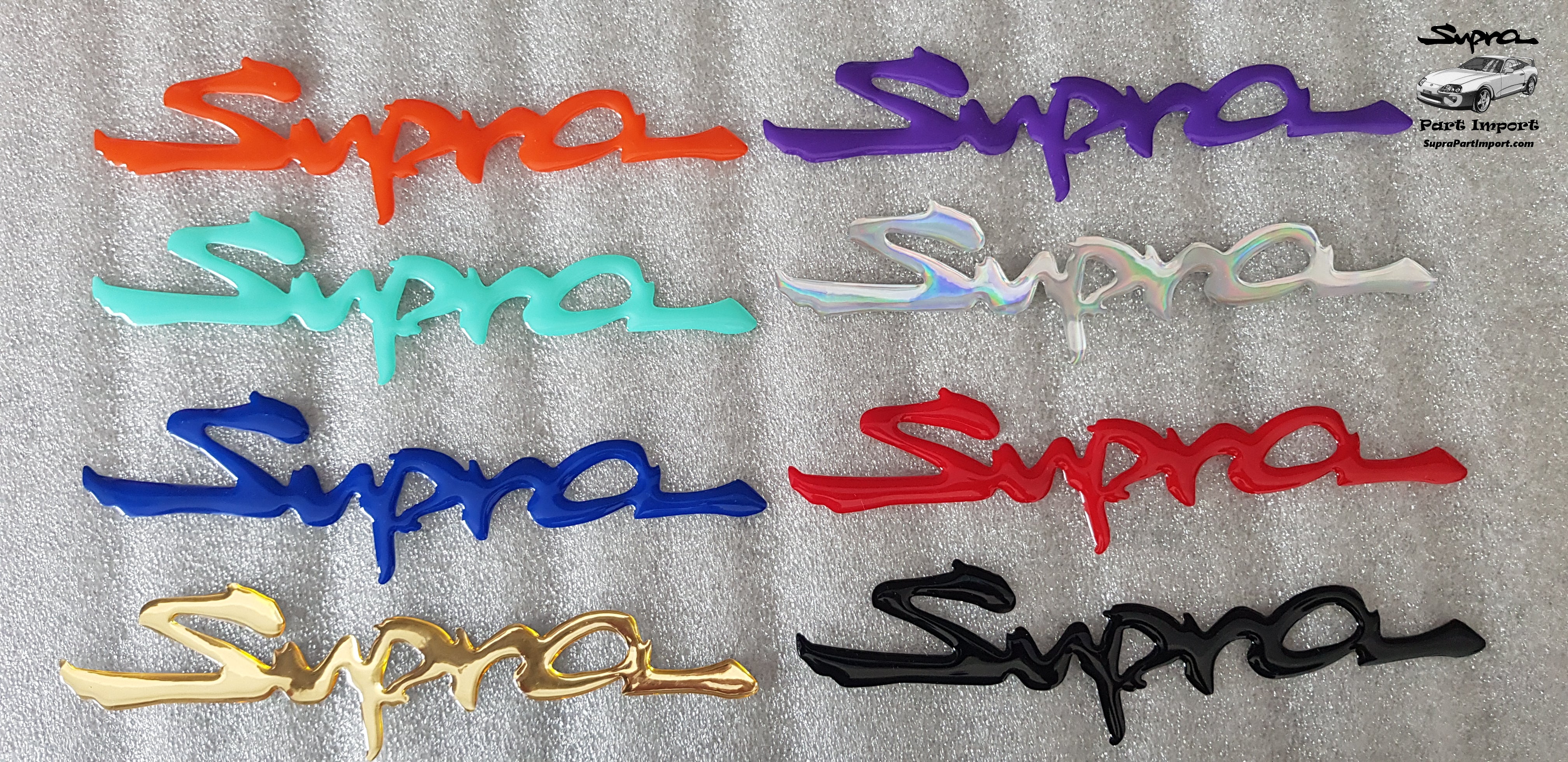JZA80/MKIV/MK4 Toyota Supra Emblems – Supra Part Import