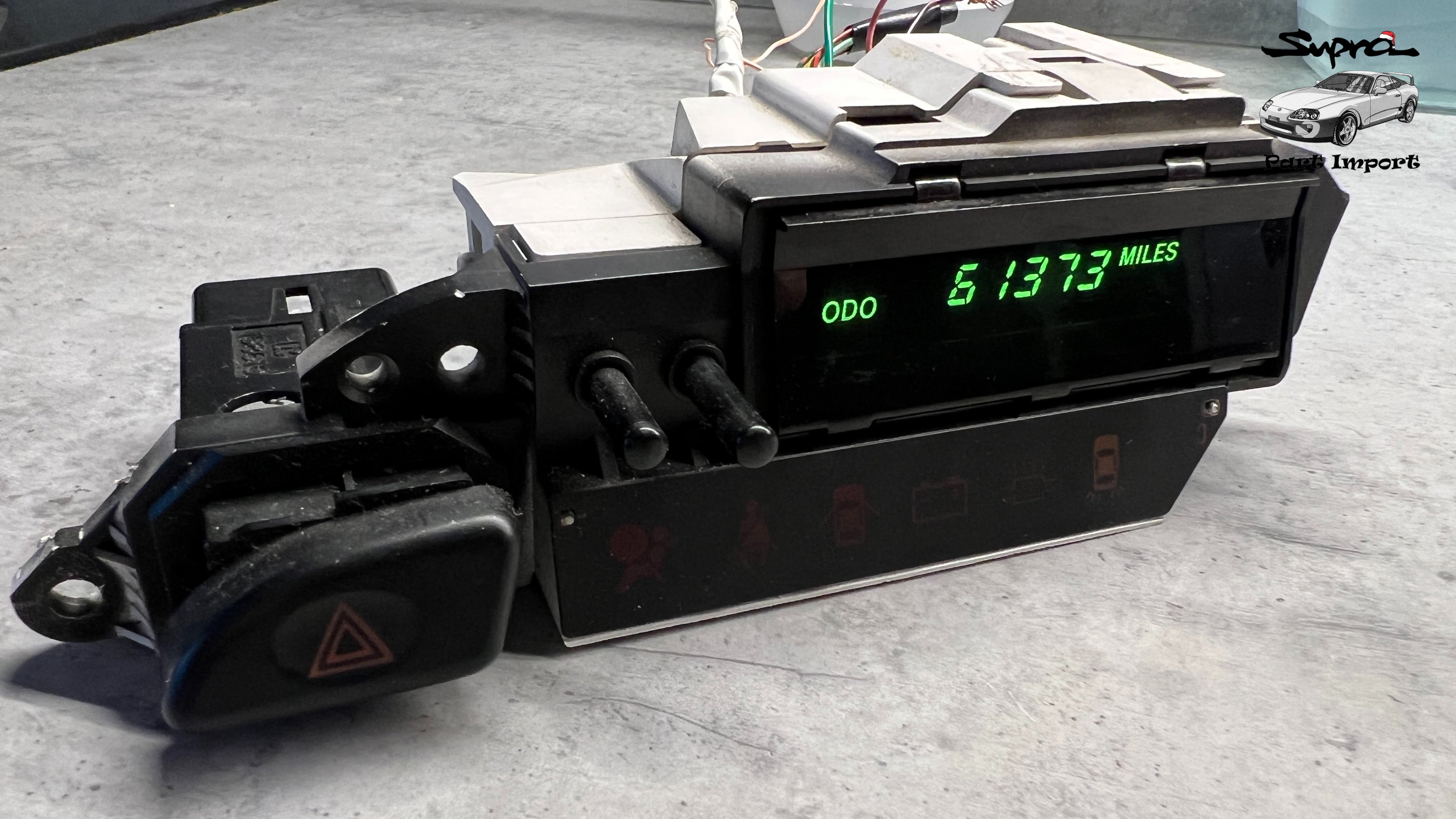 *RARE* JZA80 Supra Genuine OEM S1 RHD 61373 MILES Odometer Assembly, 8 ...
