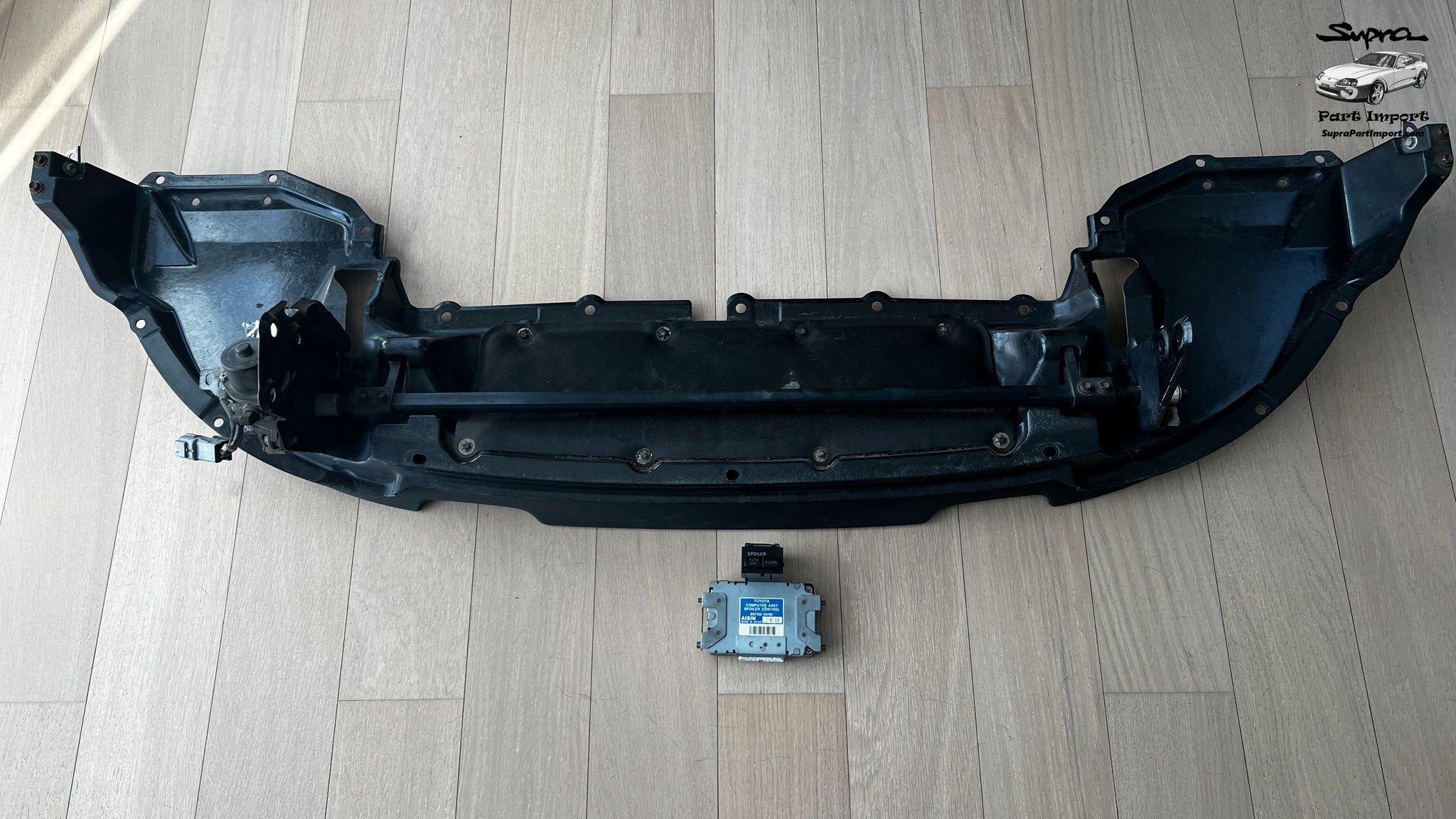 JZA80 Supra Genuine OEM Active Spoiler Complete Kit (Spoiler + ECU + B ...